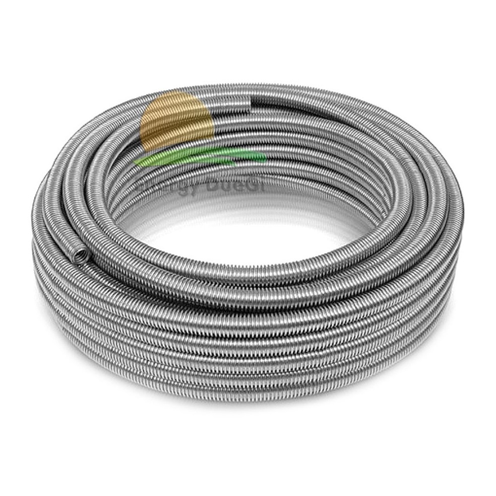 Tubo corrugato flessibile in acciaio inox DN25 - prezzo al metro