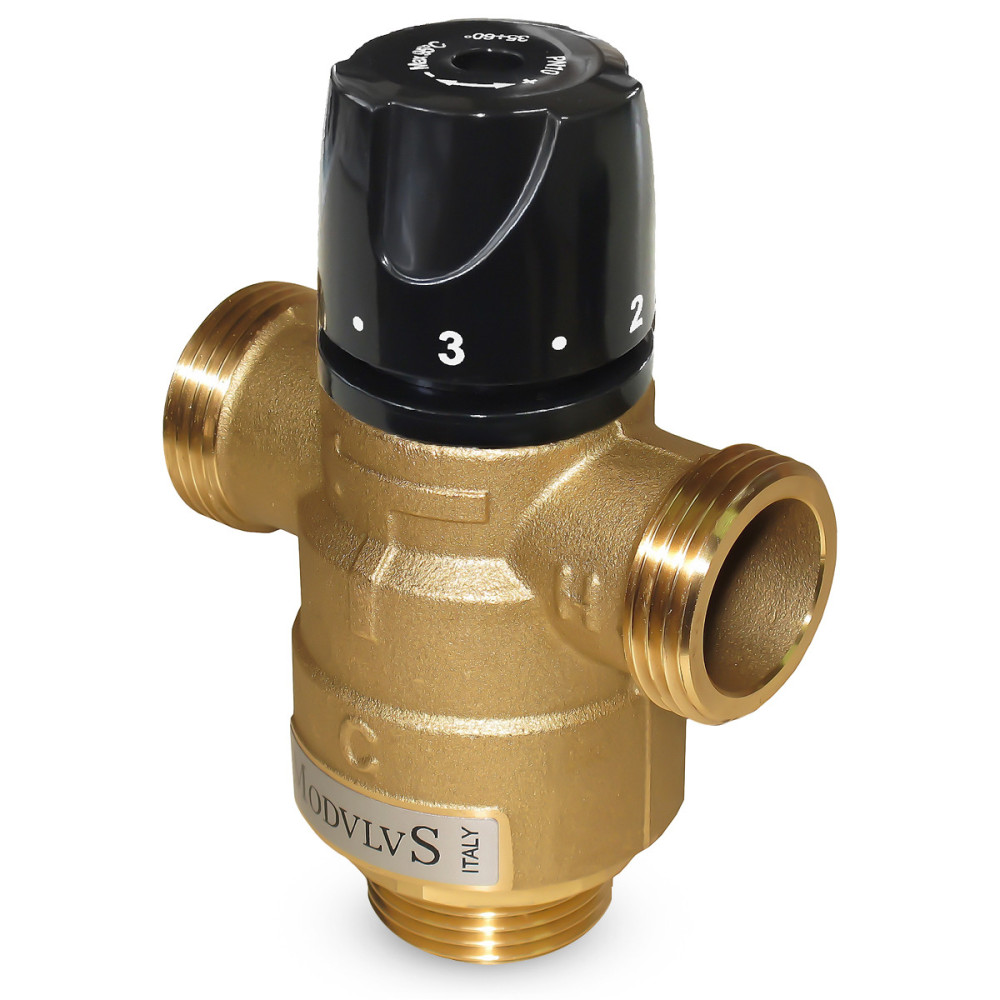 Valvola miscelatrice termostatica asimmetrica Multimix regolabile da 20 ...