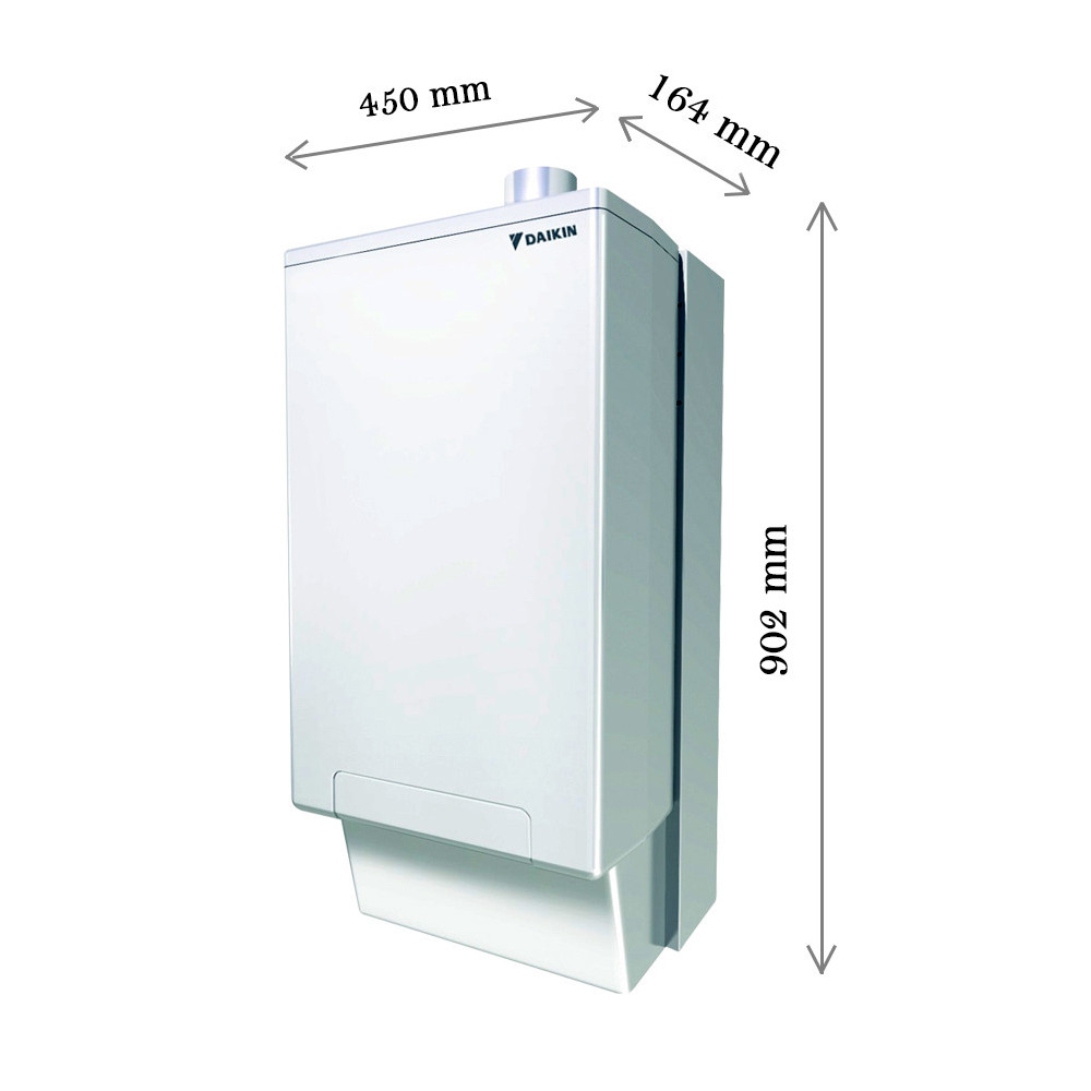 Sistema ibrido Daikin HPU Hybrid in pompa di calore e caldaia a ...