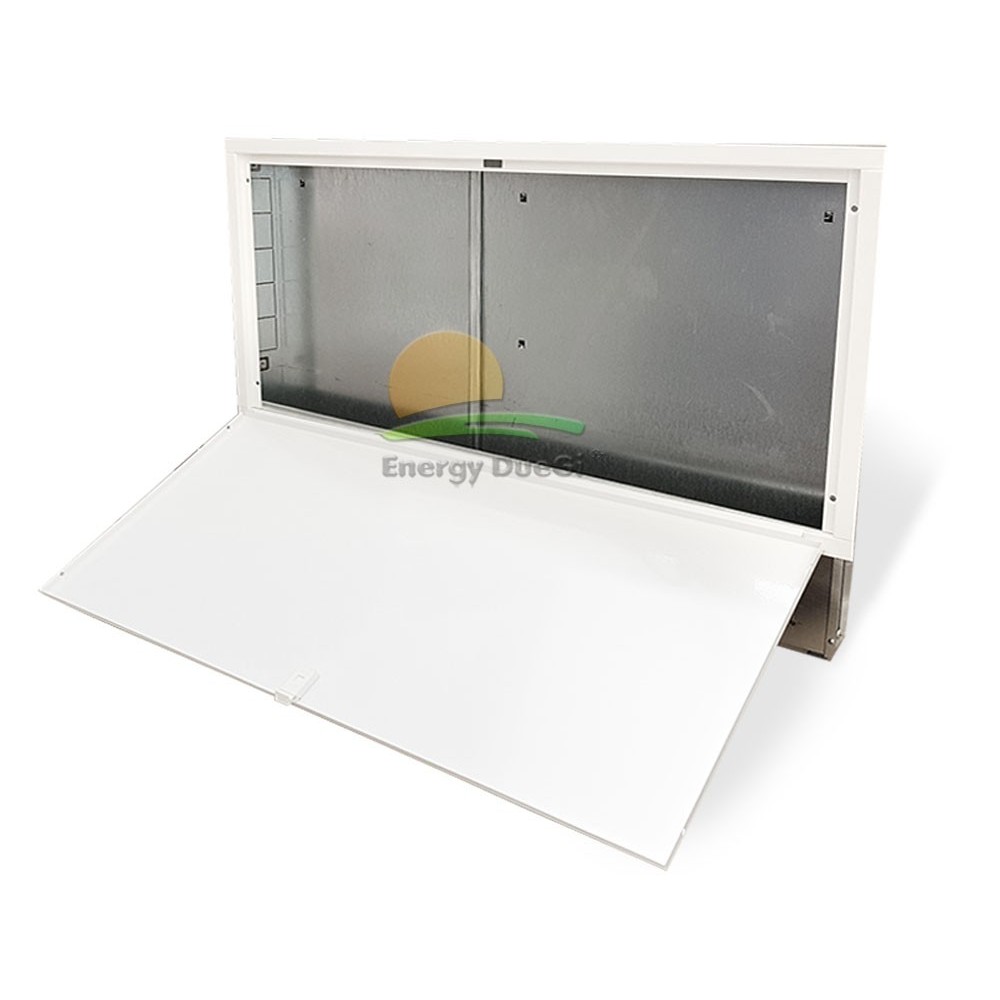 Cassetta in metallo zincato per collettori da 1" e 1"1/4 - 700 x 630 x ...